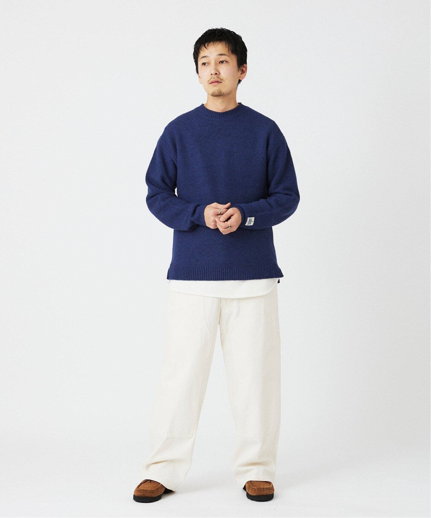 HAMILTON WOOL ガーター クルーネックニット（ニット／セーター）｜JOURNAL STANDARD relume（ジャーナル ...