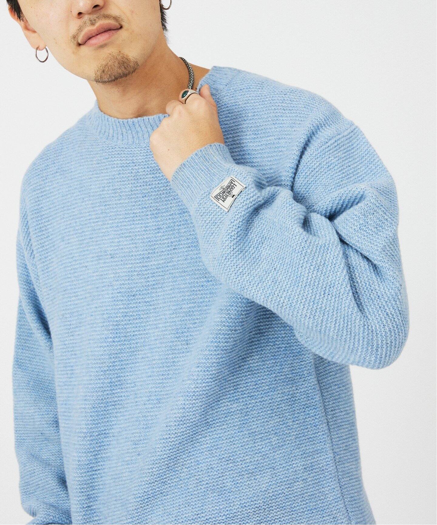 HAMILTON WOOL ガーター クルーネックニット（ニット／セーター）｜JOURNAL STANDARD relume（ジャーナル ...