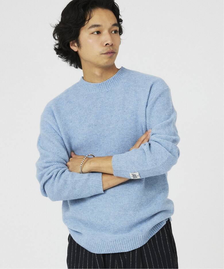 HAMILTON WOOL ガーター クルーネックニット（ニット／セーター）｜JOURNAL STANDARD relume（ジャーナル ...
