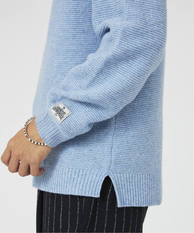 HAMILTON WOOL ガーター クルーネックニット（ニット／セーター）｜JOURNAL STANDARD relume（ジャーナル ...