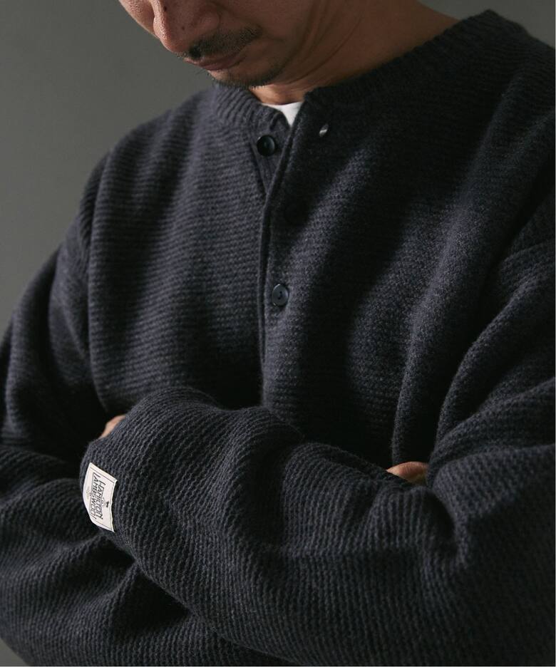 HAMILTON WOOL ガーター ヘンリーネックニット（ニット／セーター）｜JOURNAL STANDARD relume（ジャーナル ...