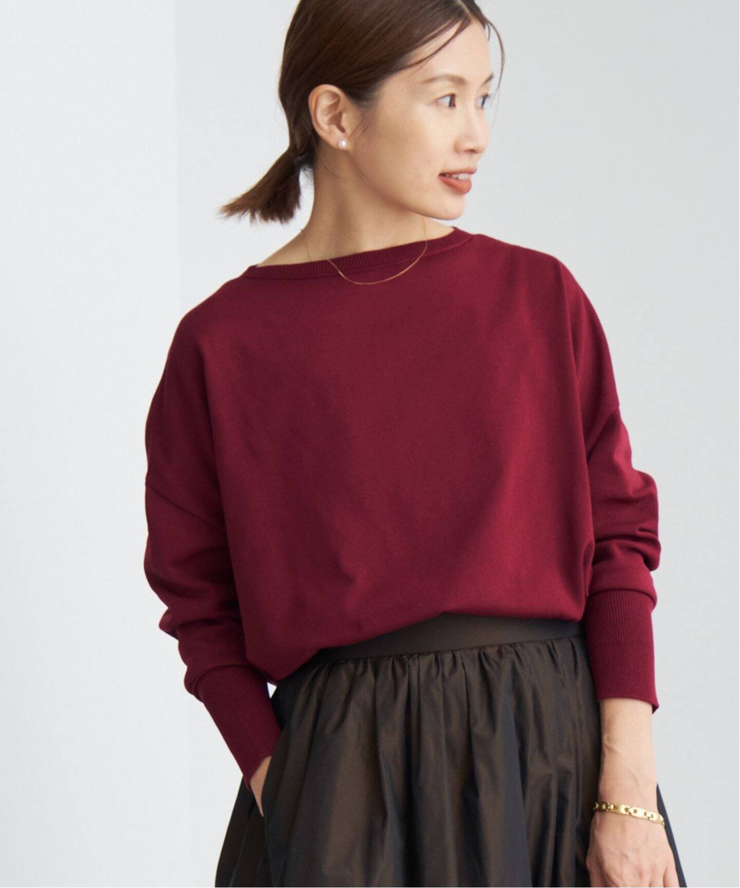 《追加2》コットンストレッチ NEO ワイド長袖プルオーバー（ニット／セーター）｜IENA（イエナ）の通販｜BAYCREW’S STORE