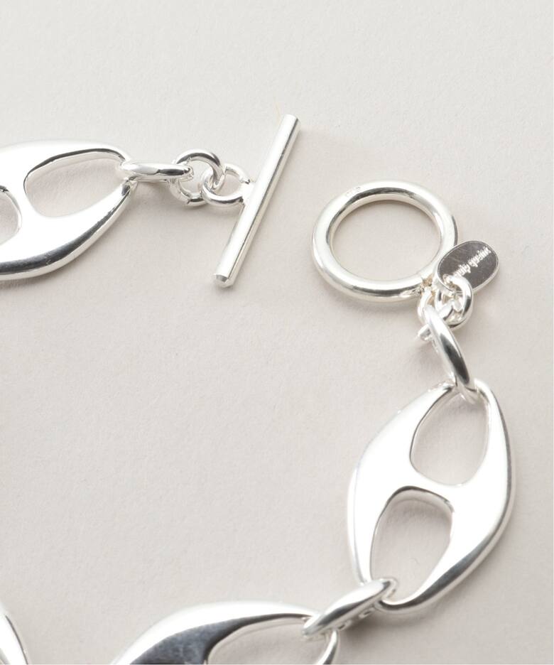 【quip queint/クイップ クエイント】rhombus chain bracelet QU082（ブレスレット･バングル ...