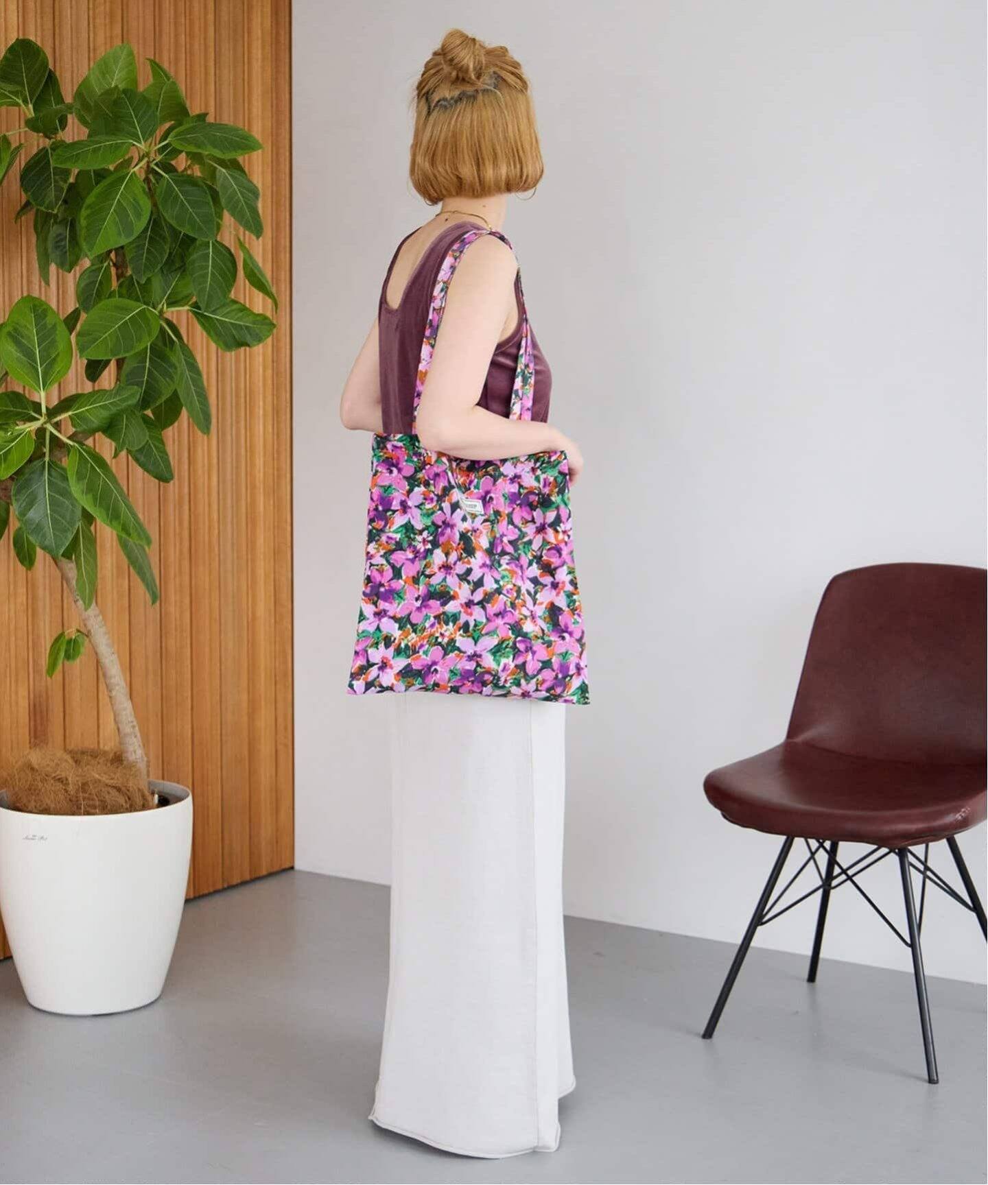 《追加》Gleamy/グリーミー フラワープリントBAG（トートバッグ）｜B.C STOCK（ベーセーストック）の通販｜BAYCREW’S STORE