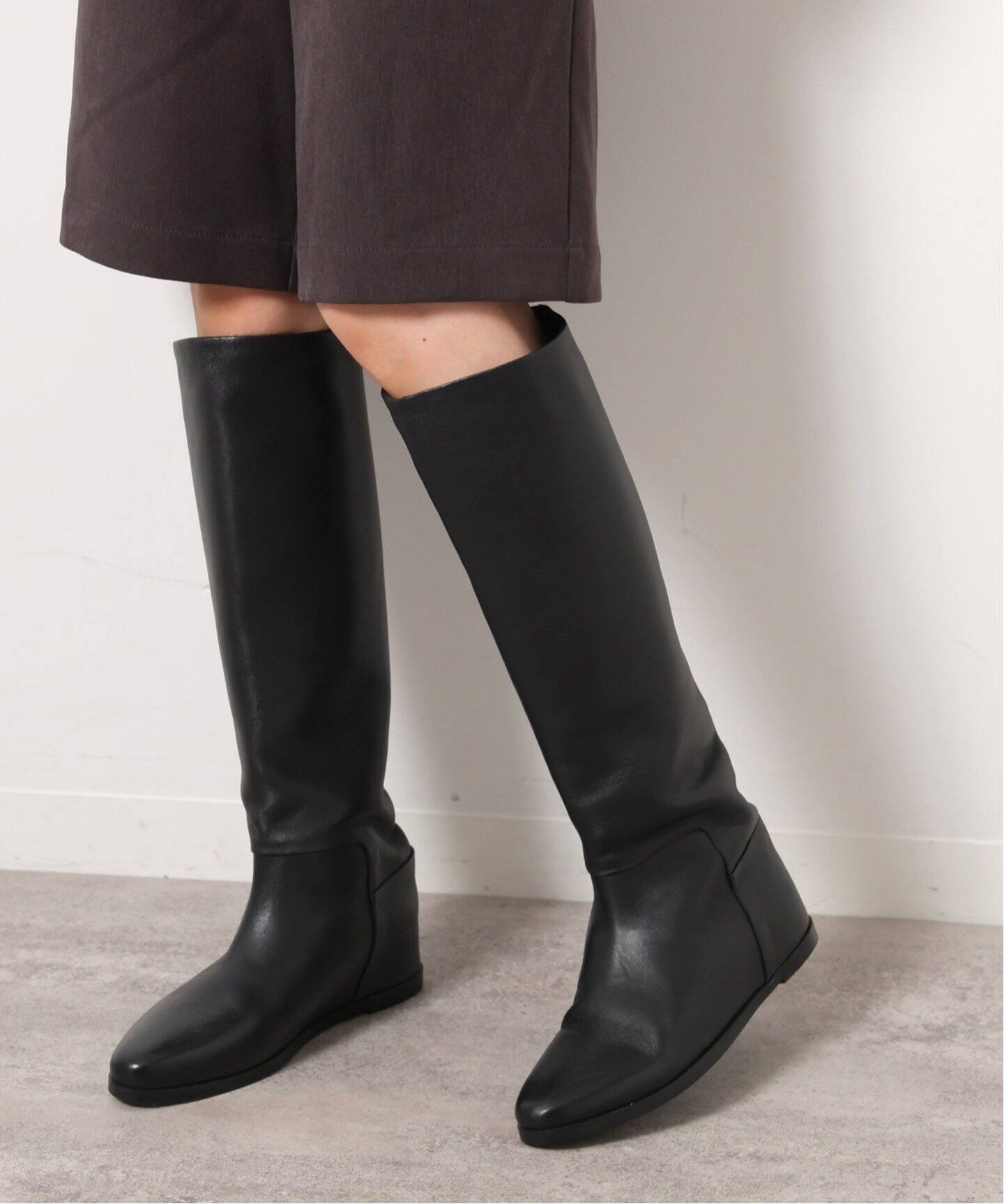 REMME ロングブーツブラック 38 - ロングブーツ