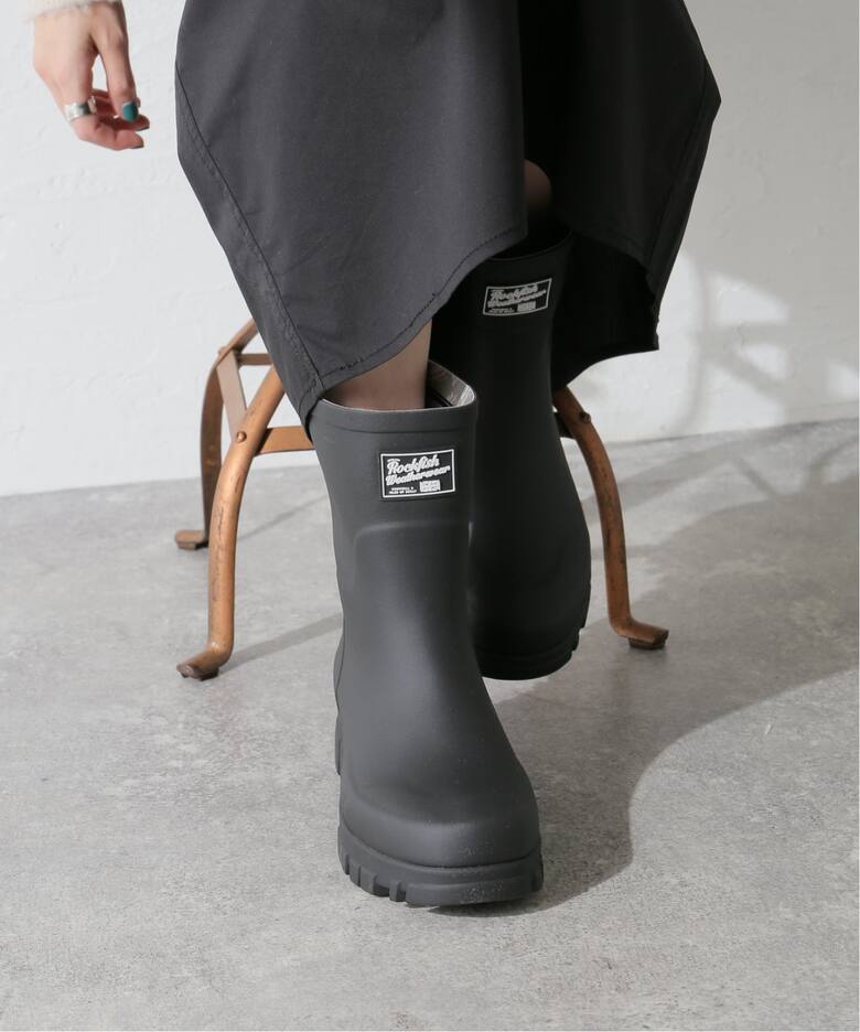 Rockfish Weatherwear/ロックフィッシュウェザーウェア FLATFORM RAIN BOOTS MIDDLE（ブーティ ...