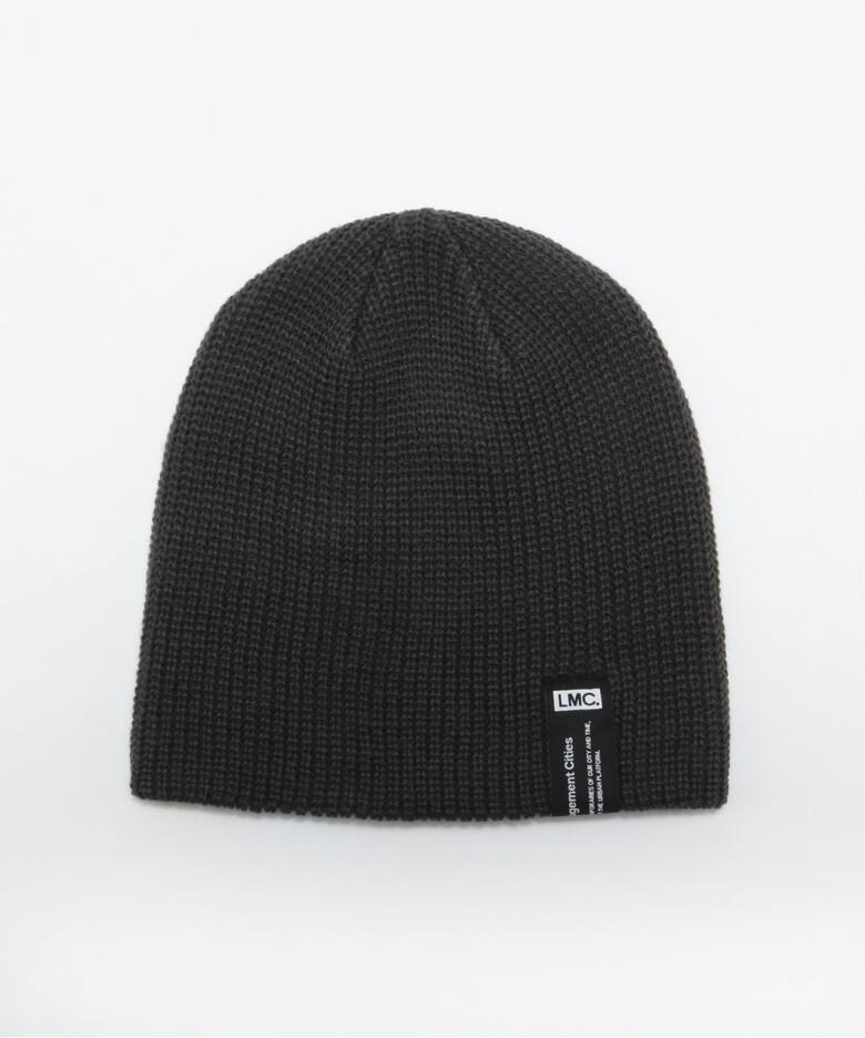 【LMC / エルエムシー】LABEL SHORT BEANIE（ニットキャップ・ビーニー）｜BAYCREW'S DEPO（ベイクルーズデポ ...