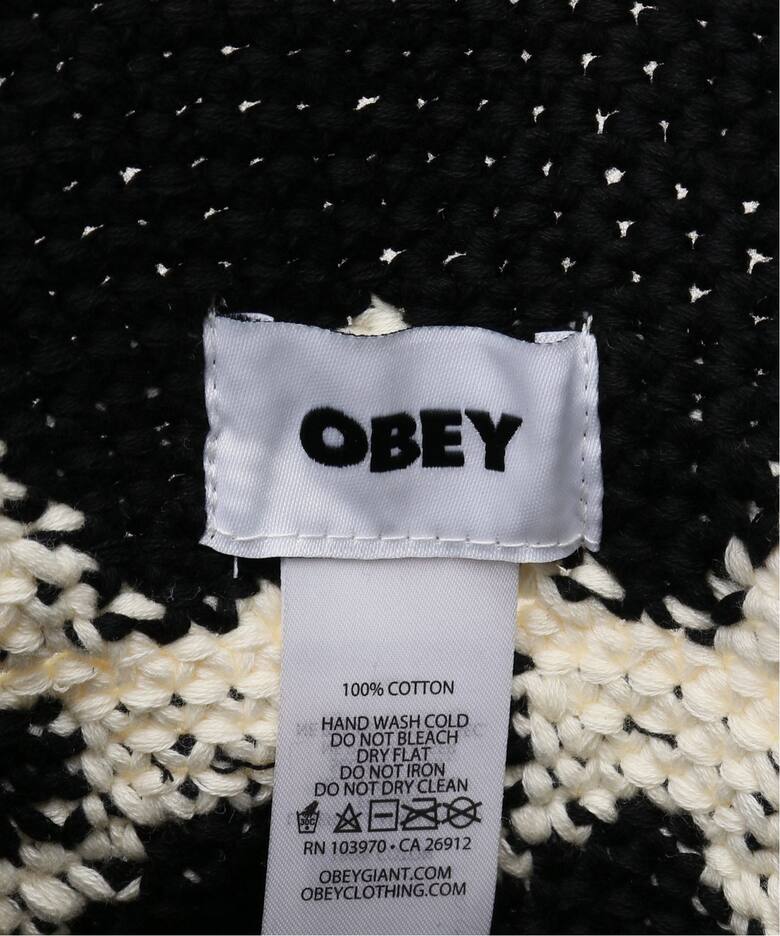 【OBEY/オベイ】VICEROY CROCHET BUCKET HAT：ハット（ハット）｜Oriens JOURNAL STANDARD ...