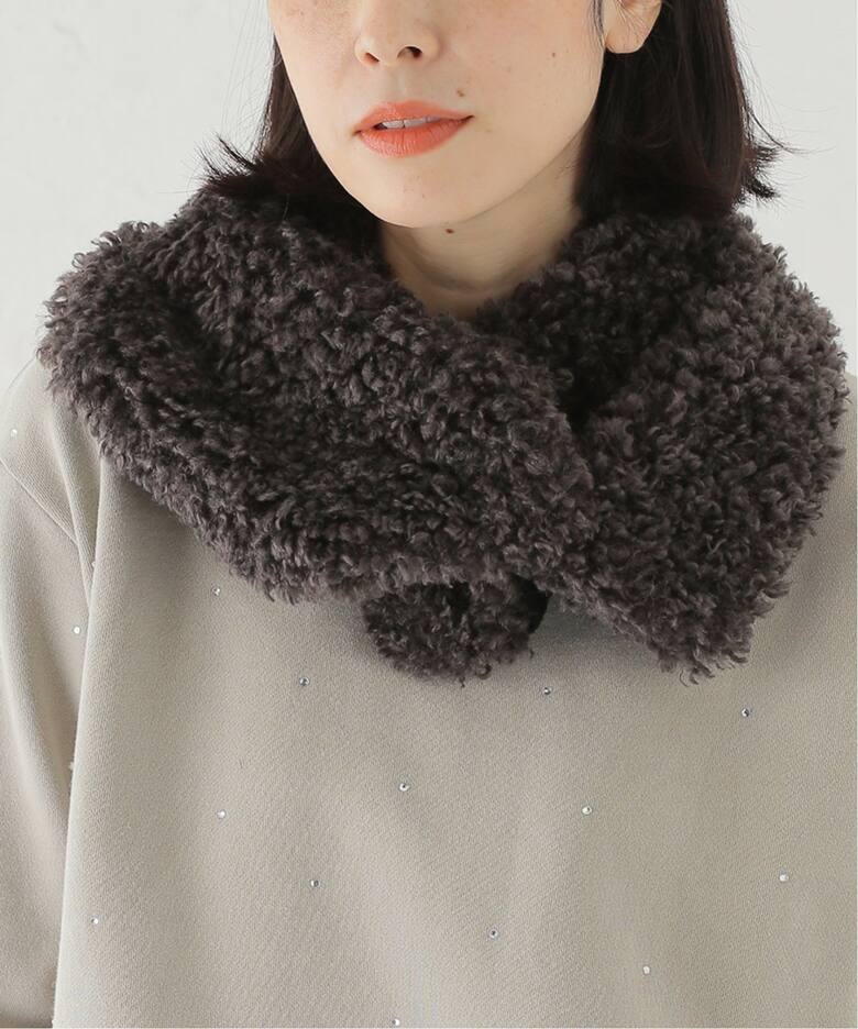 HELEN MOORE / ヘレンムーア フェイクファースカーフ（マフラー）｜Spick and Span（スピック＆スパン）の通販 ...