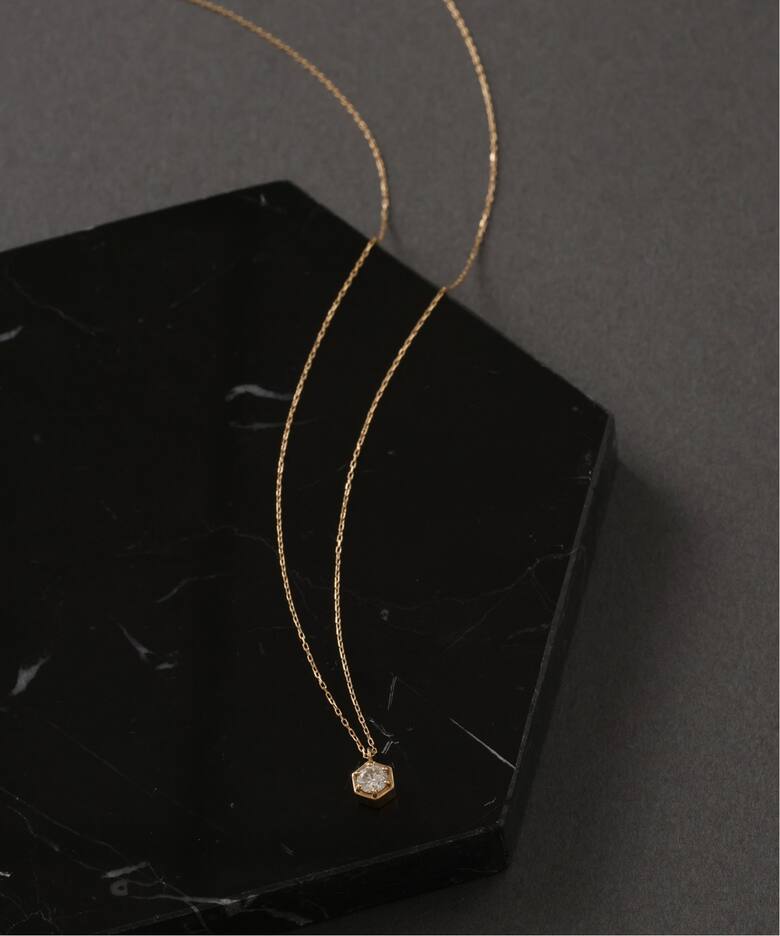 0.18ct六角ダイヤネックレス K18（ネックレス）｜Lilas（リラ）の通販｜BAYCREW’S STORE