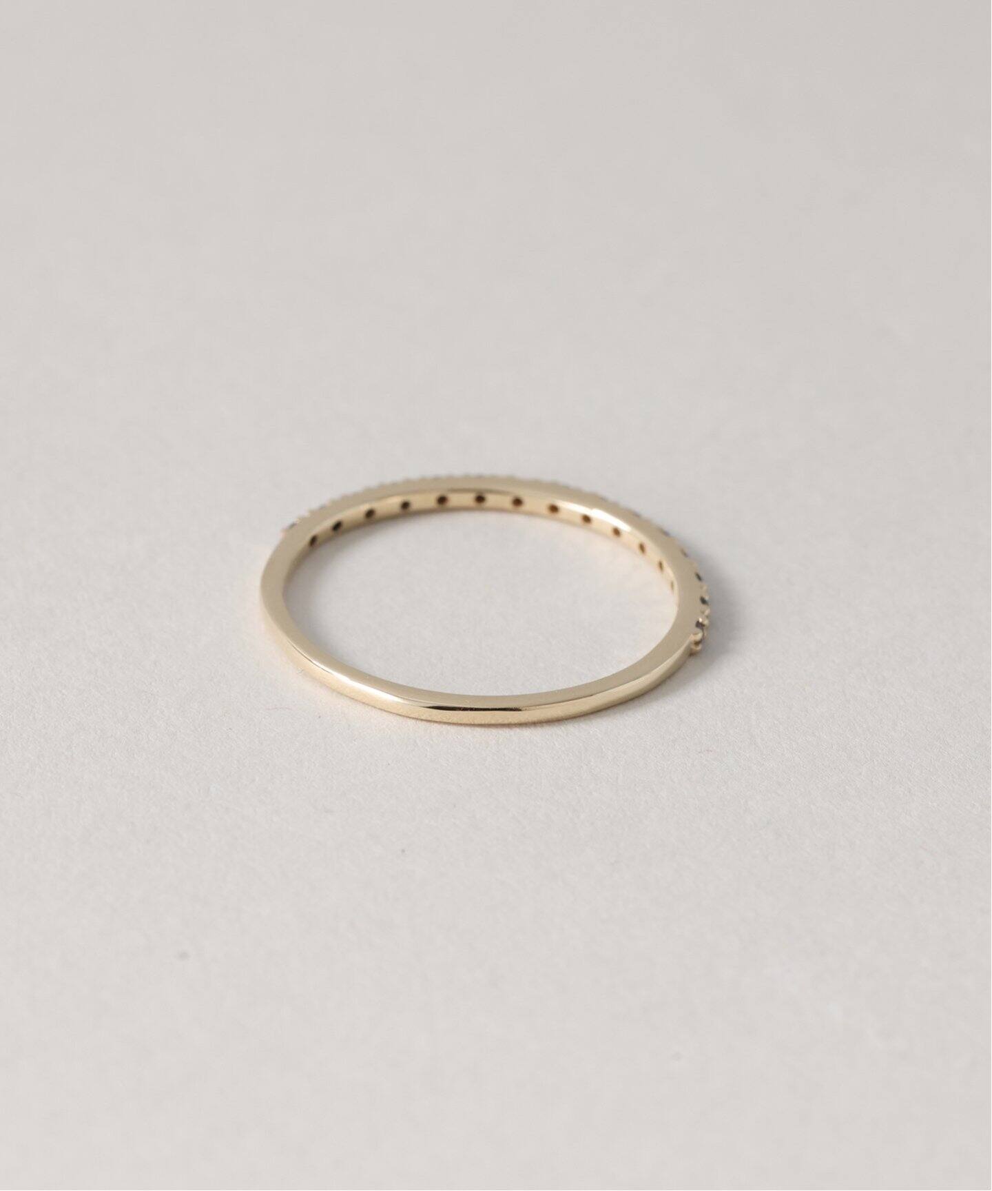 ブラックダイヤハーフエタニティーリング K10（リング）｜Lilas（リラ）の通販｜BAYCREW’S STORE