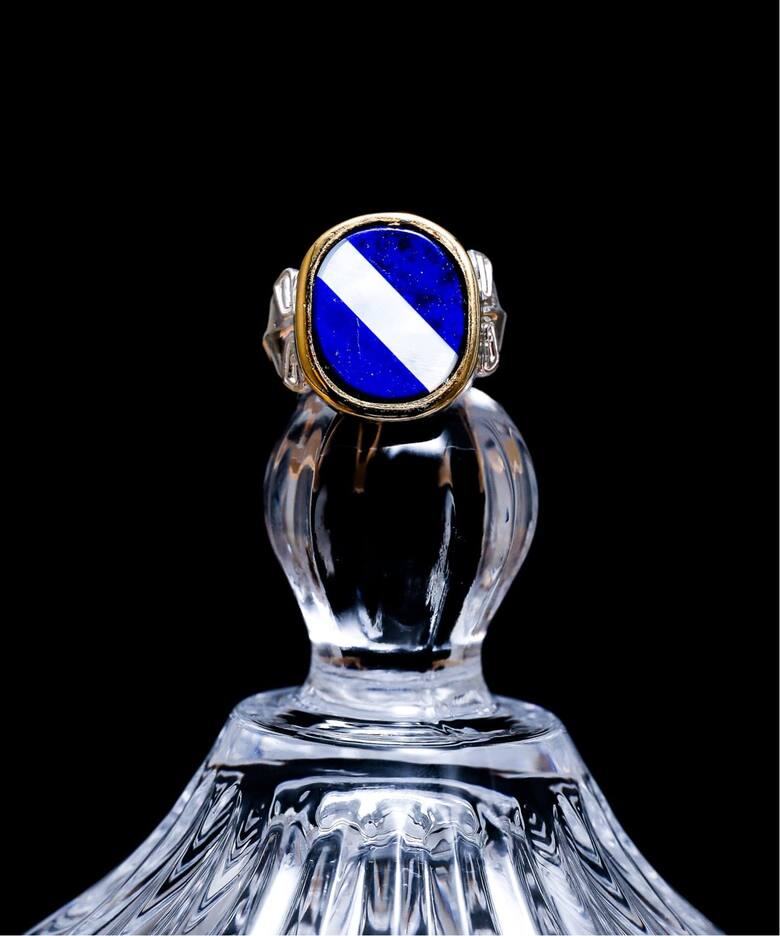 【GIGI JEWERLY / ジジ・ジュエリー】別注 Helios Crest Ring - lapis lazuli -（リング ...