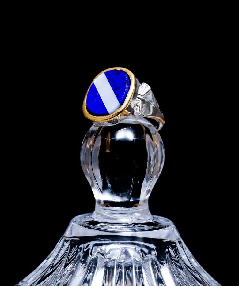 【GIGI JEWERLY / ジジ・ジュエリー】別注 Helios Crest Ring - lapis lazuli -（リング ...