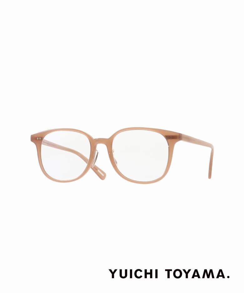 【YUICHI TOYAMA. / ユウイチトヤマ.】別注 U-167 Col.7EX BEIGE Optical（メガネ）｜EYETHINK ...