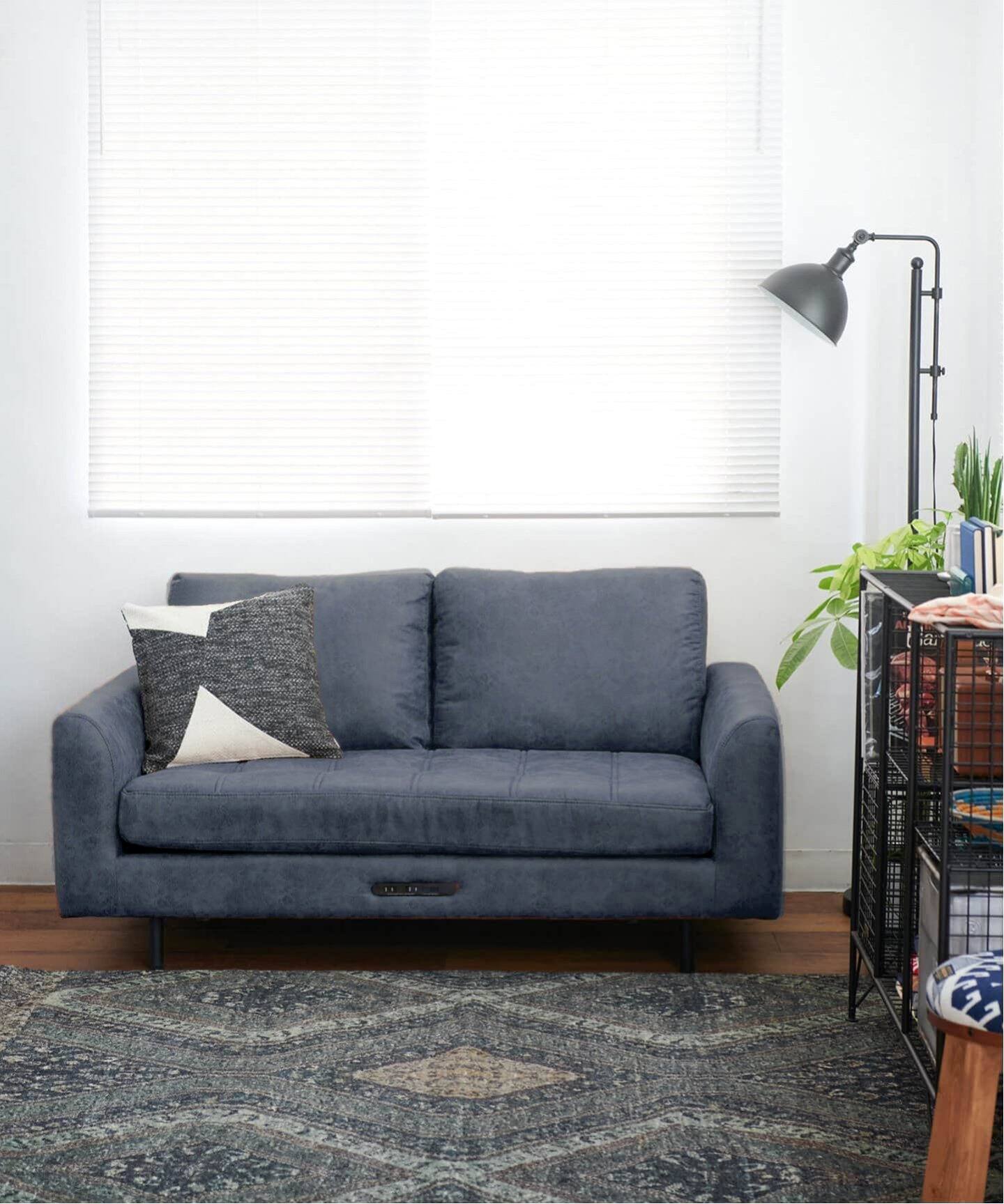 《大型商品》PSF SOFA 2SEATER BLUE GRAY ピーエスエフソファ（ソファ）｜JOURNAL STANDARD FURNITURE（ジャーナルスタンダード ファニチャー）の ...