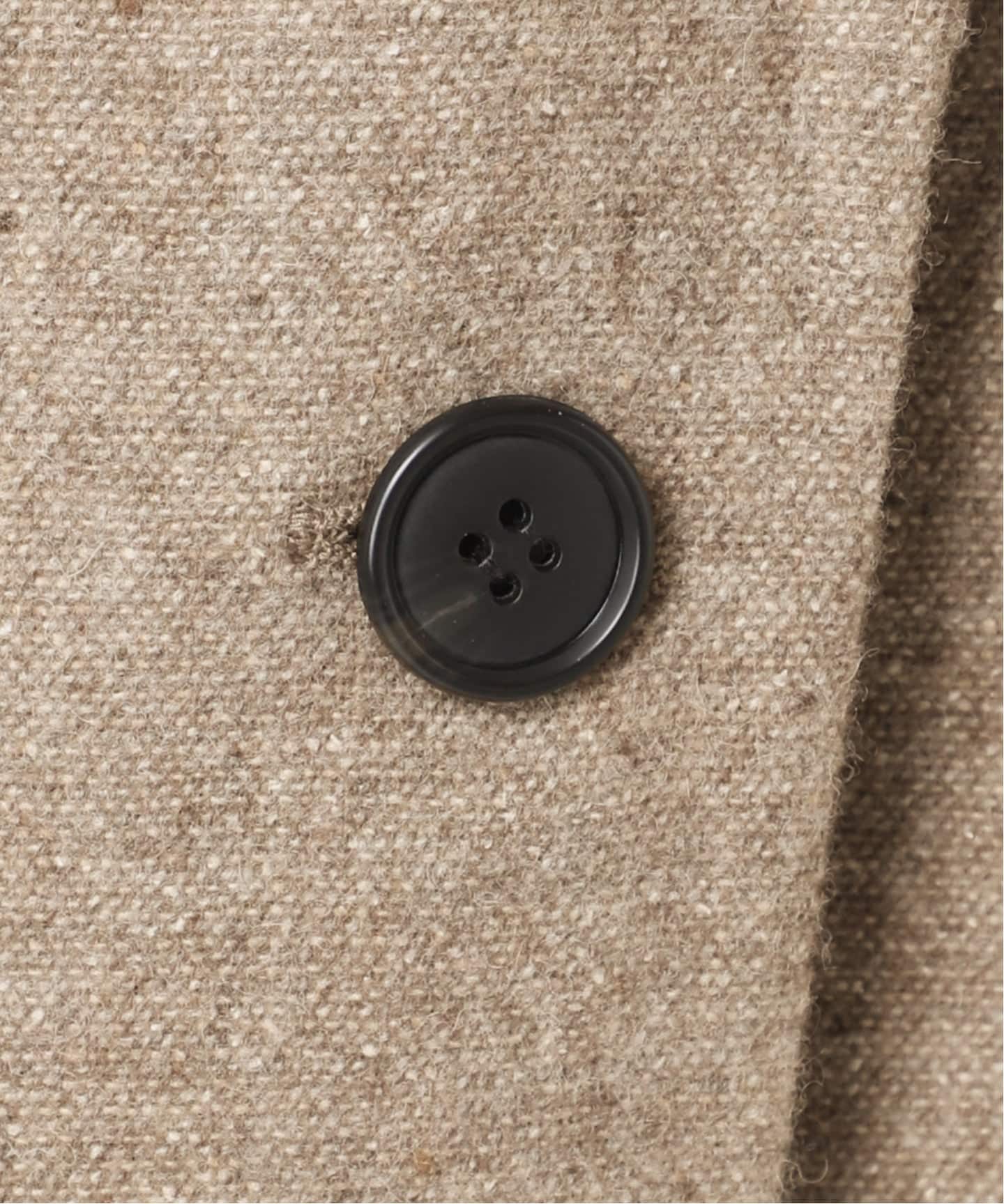 シルクネップツイードシングルジャケット（テーラードジャケット