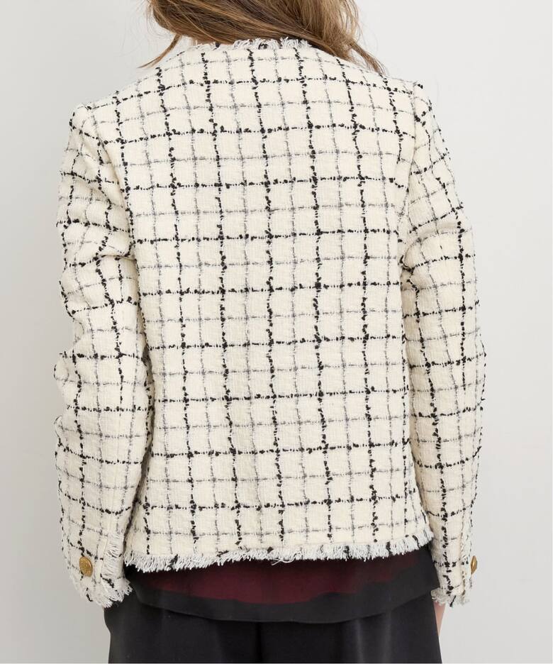 LINTON TWEED SHORT JACKET（その他ジャケット・スーツ）｜L'Appartement（アパルトモン）の通販 ...