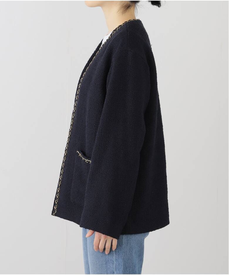 GIOLICA TWEED JACKET（ノーカラージャケット）｜L'Appartement（アパルトモン）の通販｜BAYCREW’S STORE