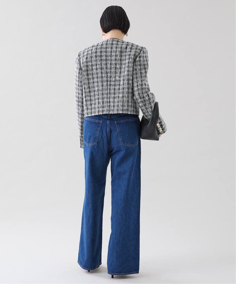 CINOH （チノ）Black Formal Tweed ジャケット BKJK-007（ノーカラージャケット）｜VERMEIL par ...