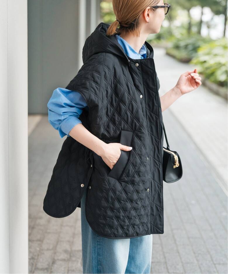 TICCA / ティッカ リバーシブルキルティングポンチョ（中綿・キルティング）｜Spick and Span（スピック＆スパン）の通販｜BAYCREW’S STORE