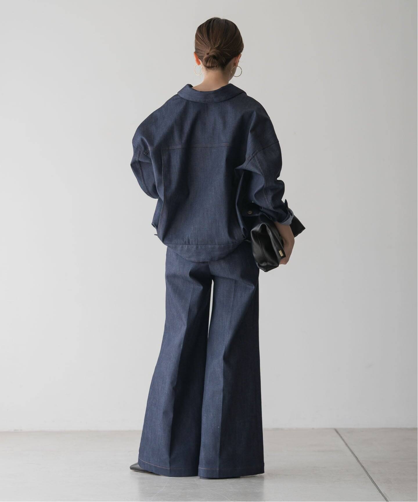 デニムライクオーバージャケット（デニムジャケット）｜NOBLE