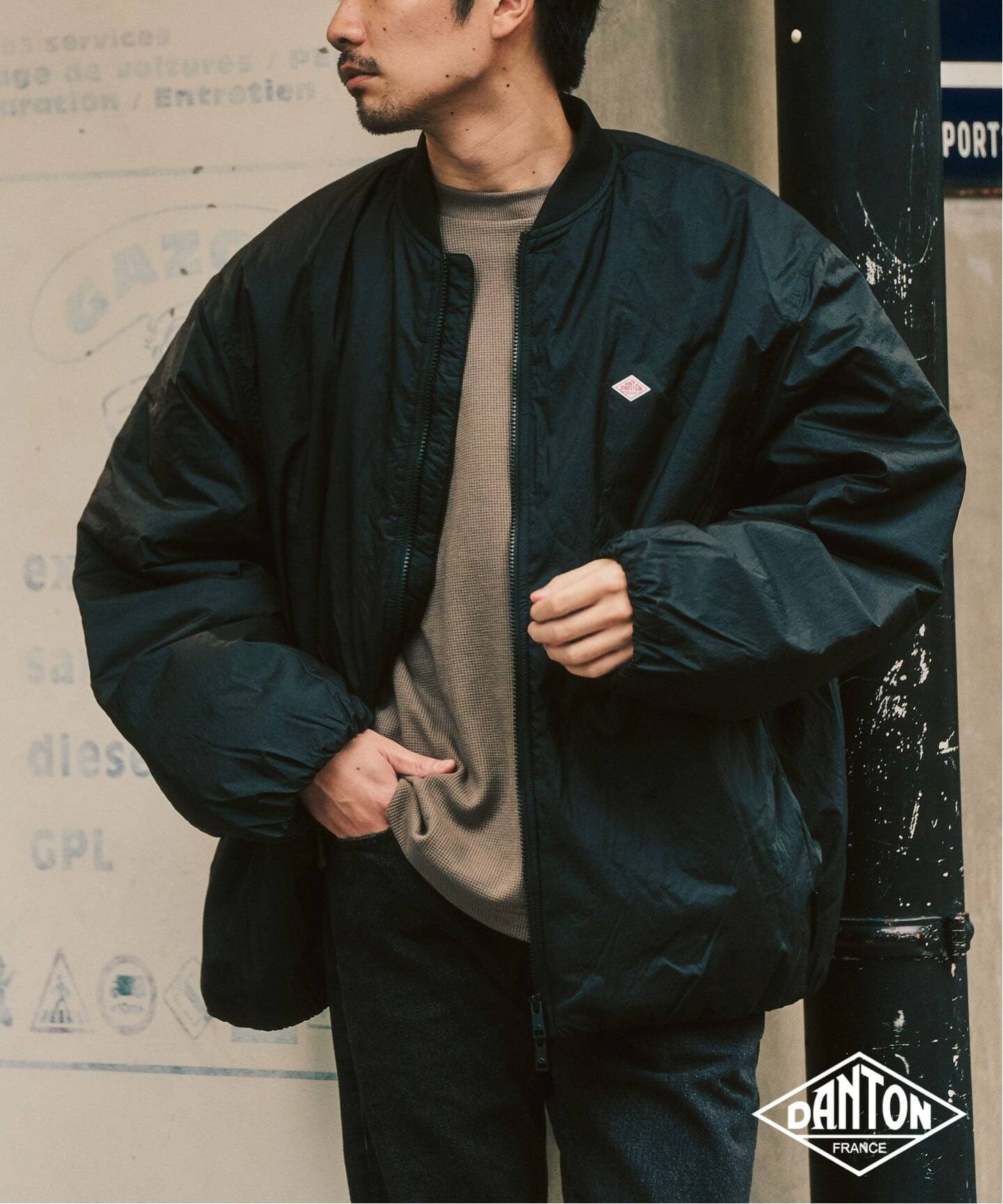 DANTON / ダントン BOMBER JACKET（中綿・キルティング）｜417 EDIFICE（フォーワンセブン エディフィス）の通販 ...