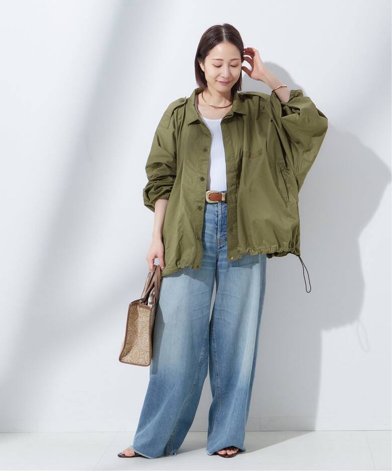 《追加》《別注》【ILL ONE EIGHTY/イル ワンエイティ】ショートブルゾン（ミリタリー）｜JOURNAL STANDARD L'ESSAGE（ジャーナルスタンダード レサージュ）の ...