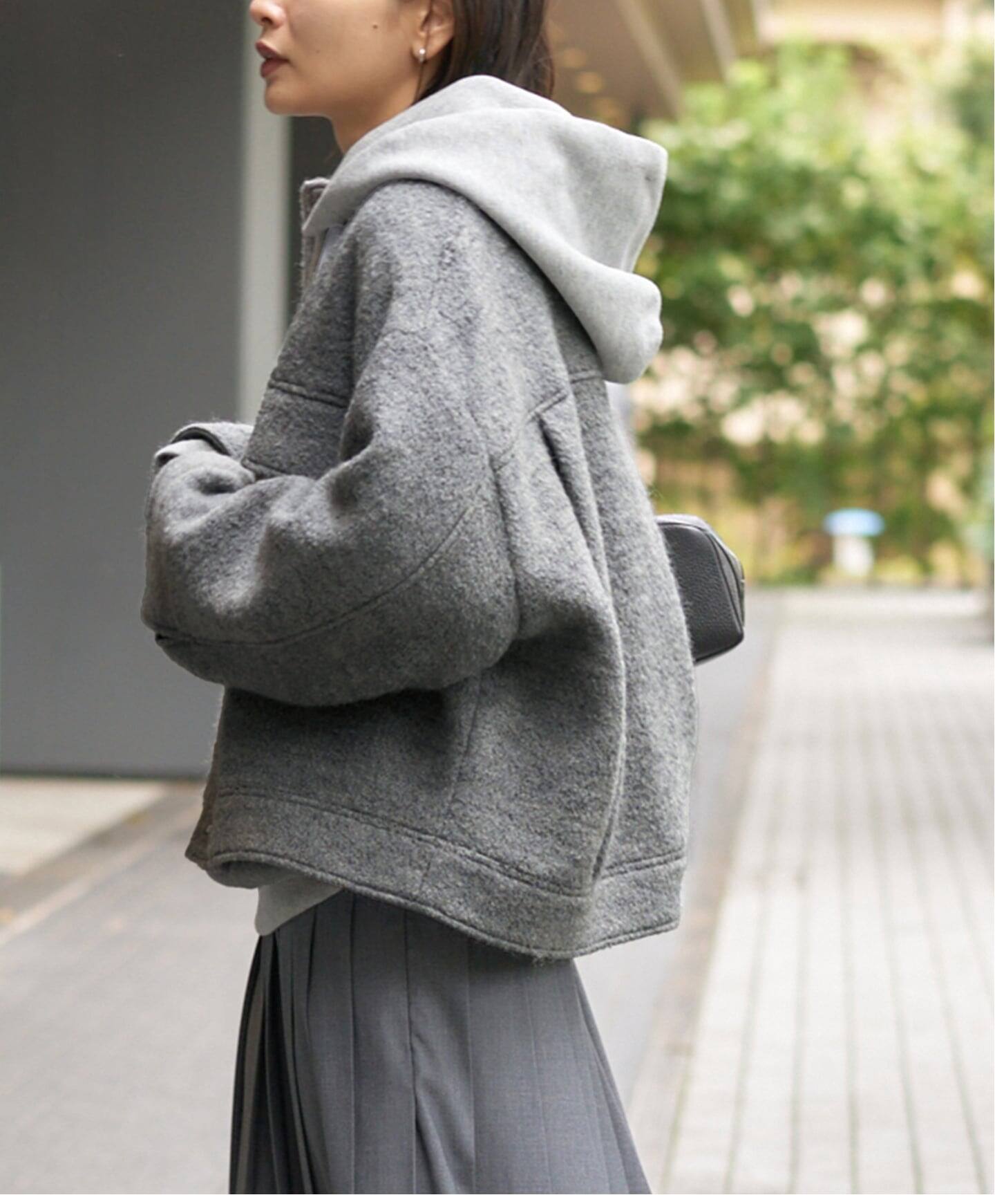 シープパイルクロップジャケット（その他ブルゾン／アウター