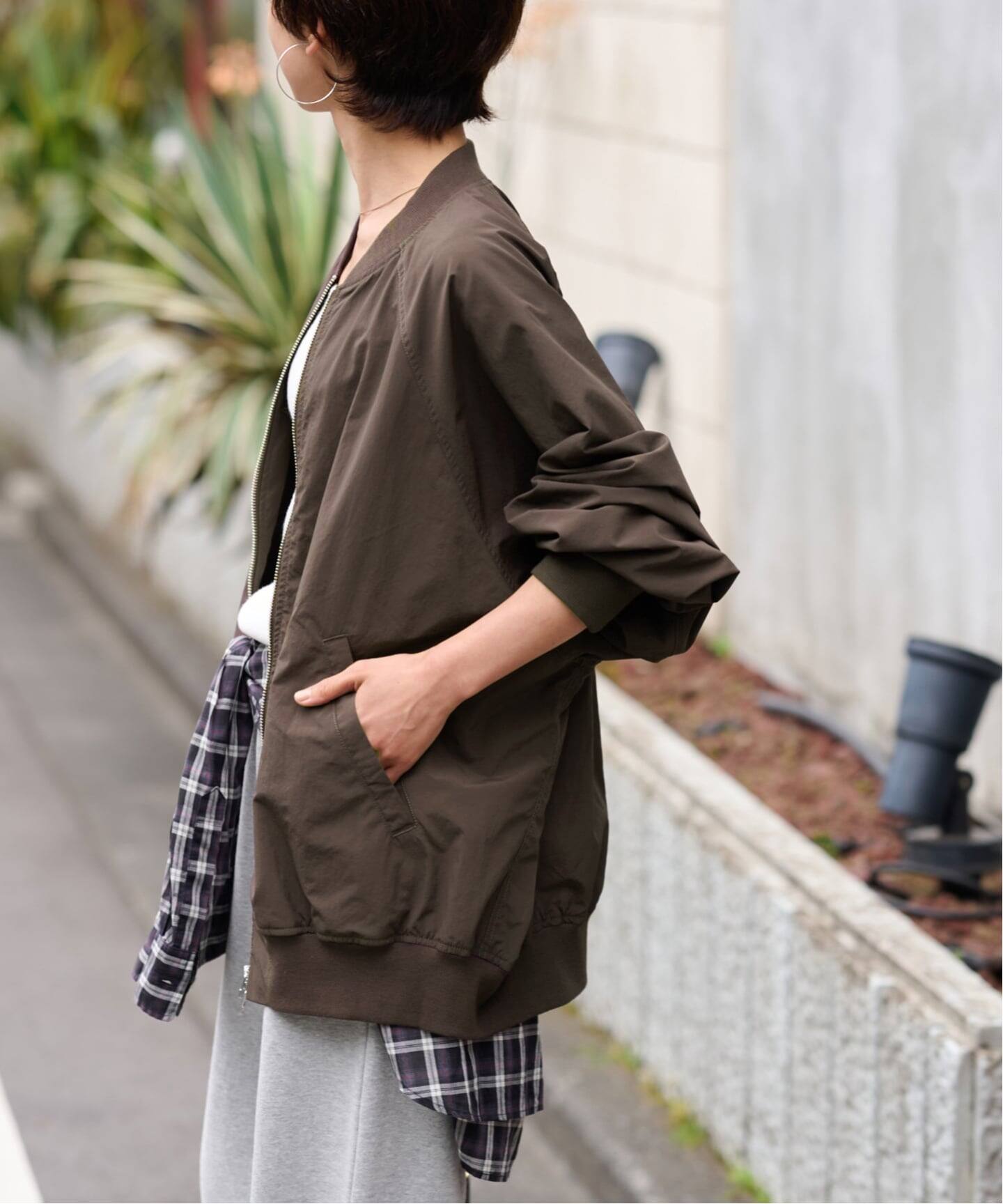 [25AW新作]ウォッシャブルナイロンダブルジップMA-1（MA-1）｜JOURNAL STANDARD relume（ジャーナルスタンダード レリューム）の通販｜BAYCREW’S STORE