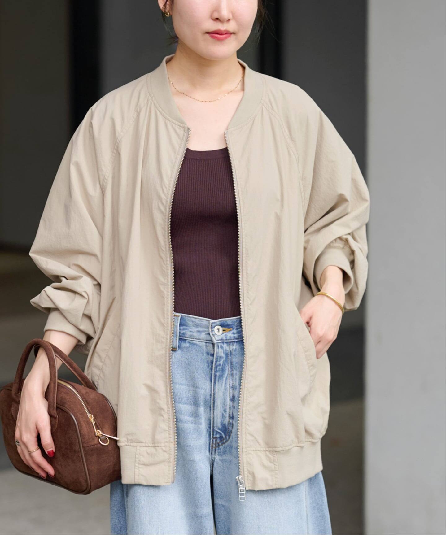 [25AW新作]ウォッシャブルナイロンダブルジップMA-1（MA-1）｜JOURNAL STANDARD relume（ジャーナルスタンダード レリューム）の通販｜BAYCREW’S STORE