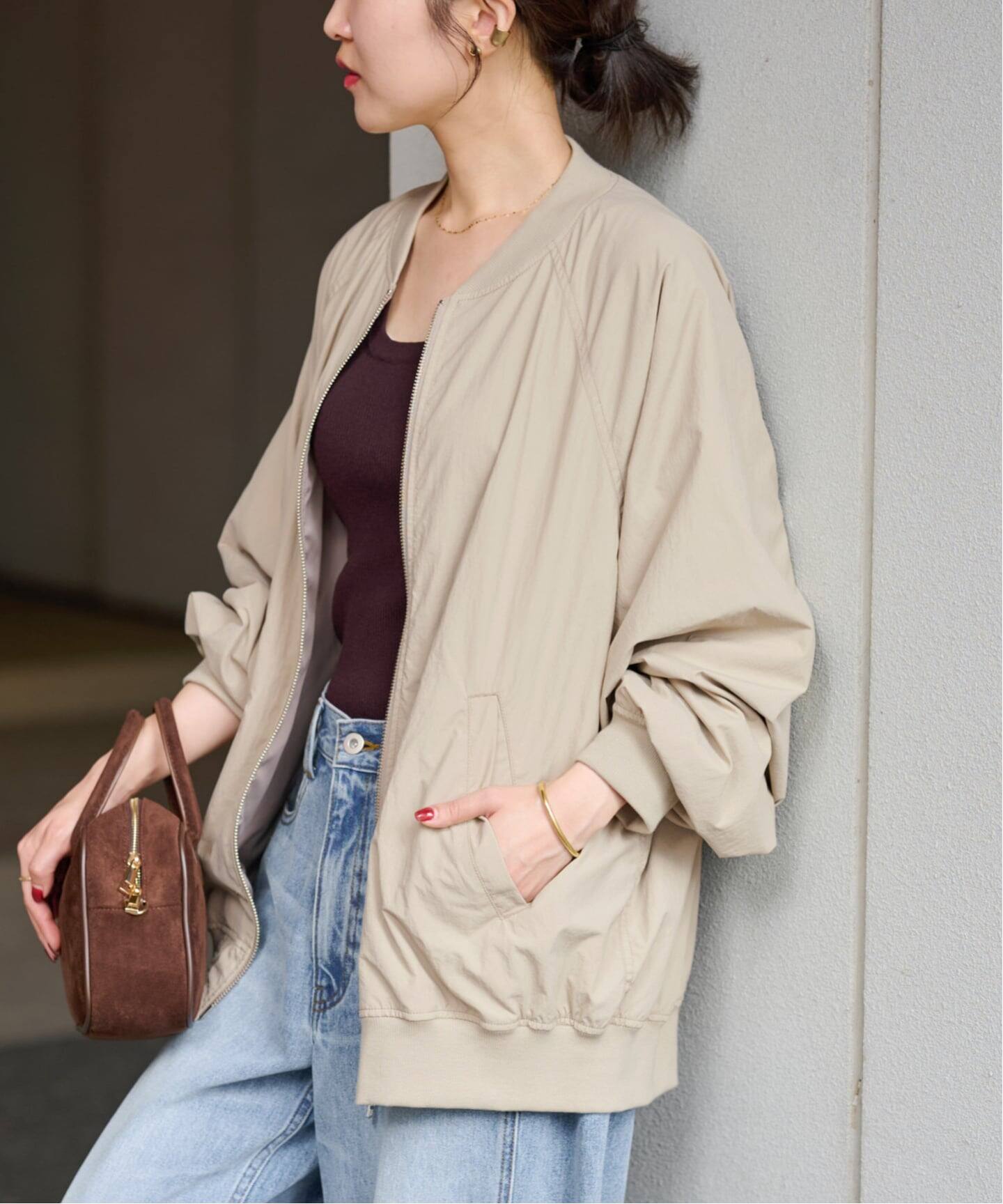 [25AW新作]ウォッシャブルナイロンダブルジップMA-1（MA-1）｜JOURNAL STANDARD relume（ジャーナルスタンダード レリューム）の通販｜BAYCREW’S STORE