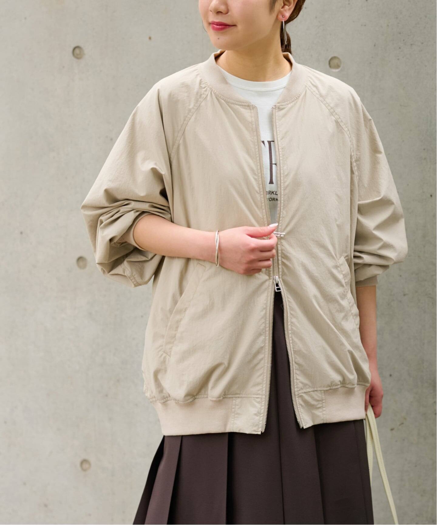 [25AW新作]ウォッシャブルナイロンダブルジップMA-1（MA-1）｜JOURNAL STANDARD relume（ジャーナルスタンダード レリューム）の通販｜BAYCREW’S STORE