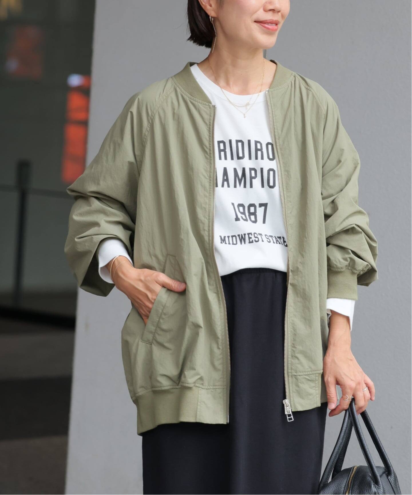 [25AW新作]ウォッシャブルナイロンダブルジップMA-1（MA-1）｜JOURNAL STANDARD relume（ジャーナルスタンダード レリューム）の通販｜BAYCREW’S STORE