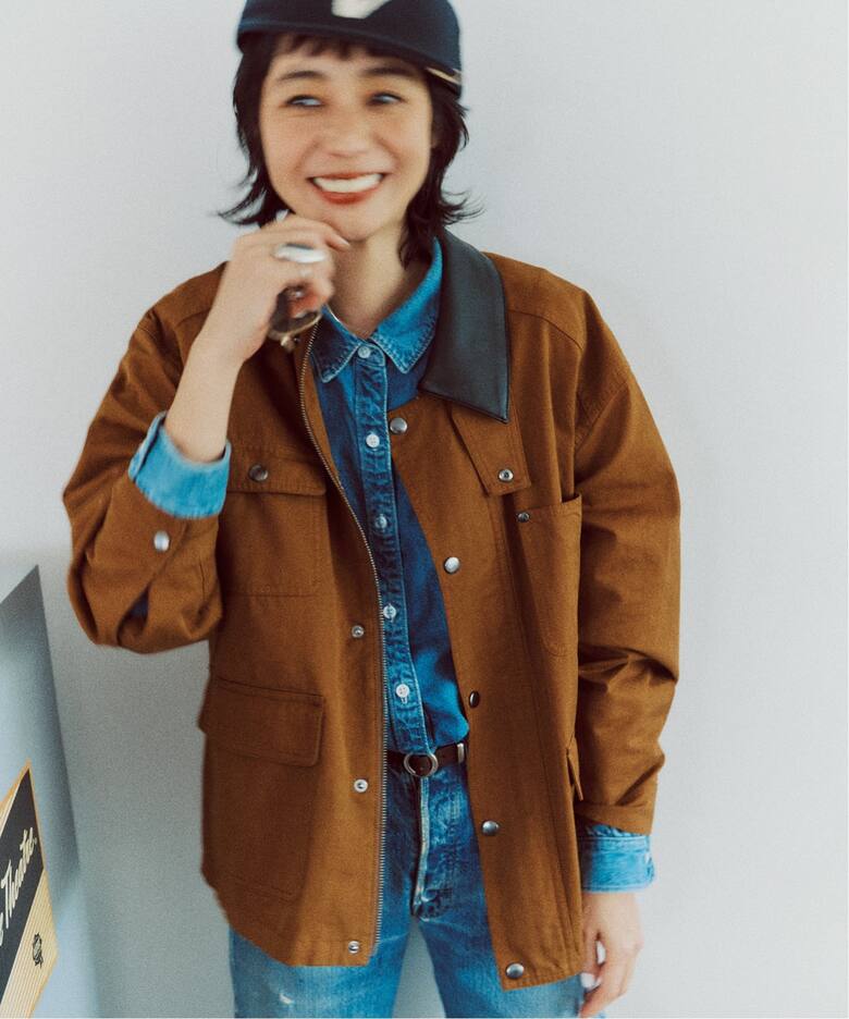 【RENA x relume】カバーオールブルゾン（カバーオール）｜JOURNAL STANDARD relume（ジャーナルスタンダード レ ...