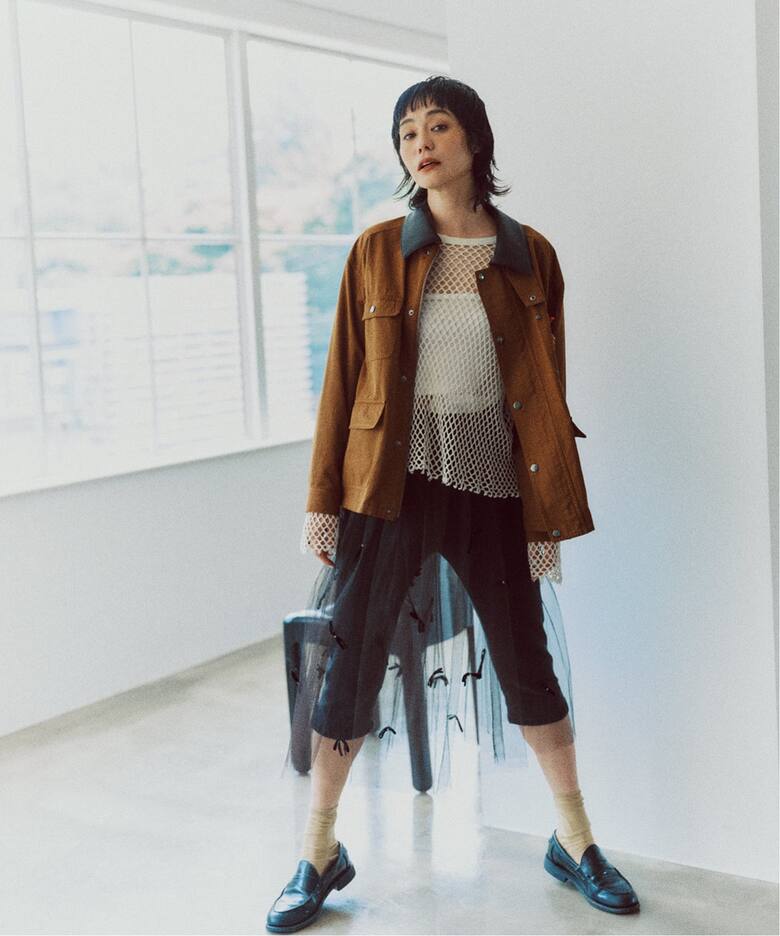 【RENA x relume】カバーオールブルゾン（カバーオール）｜JOURNAL STANDARD relume（ジャーナルスタンダード レ ...