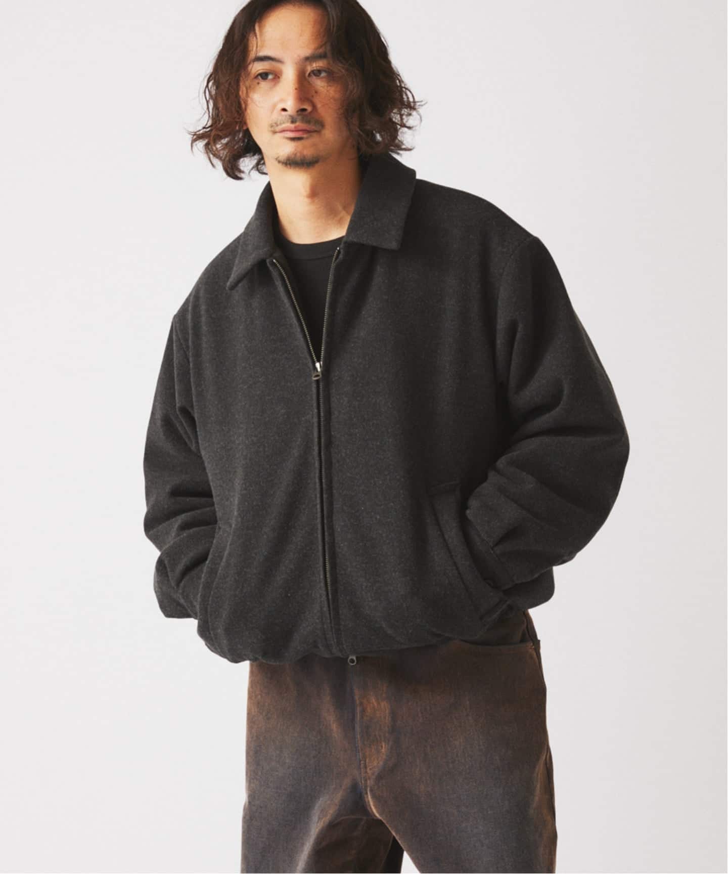 ビーバー ジップ ブルゾン（その他ブルゾン／アウター）｜JOURNAL