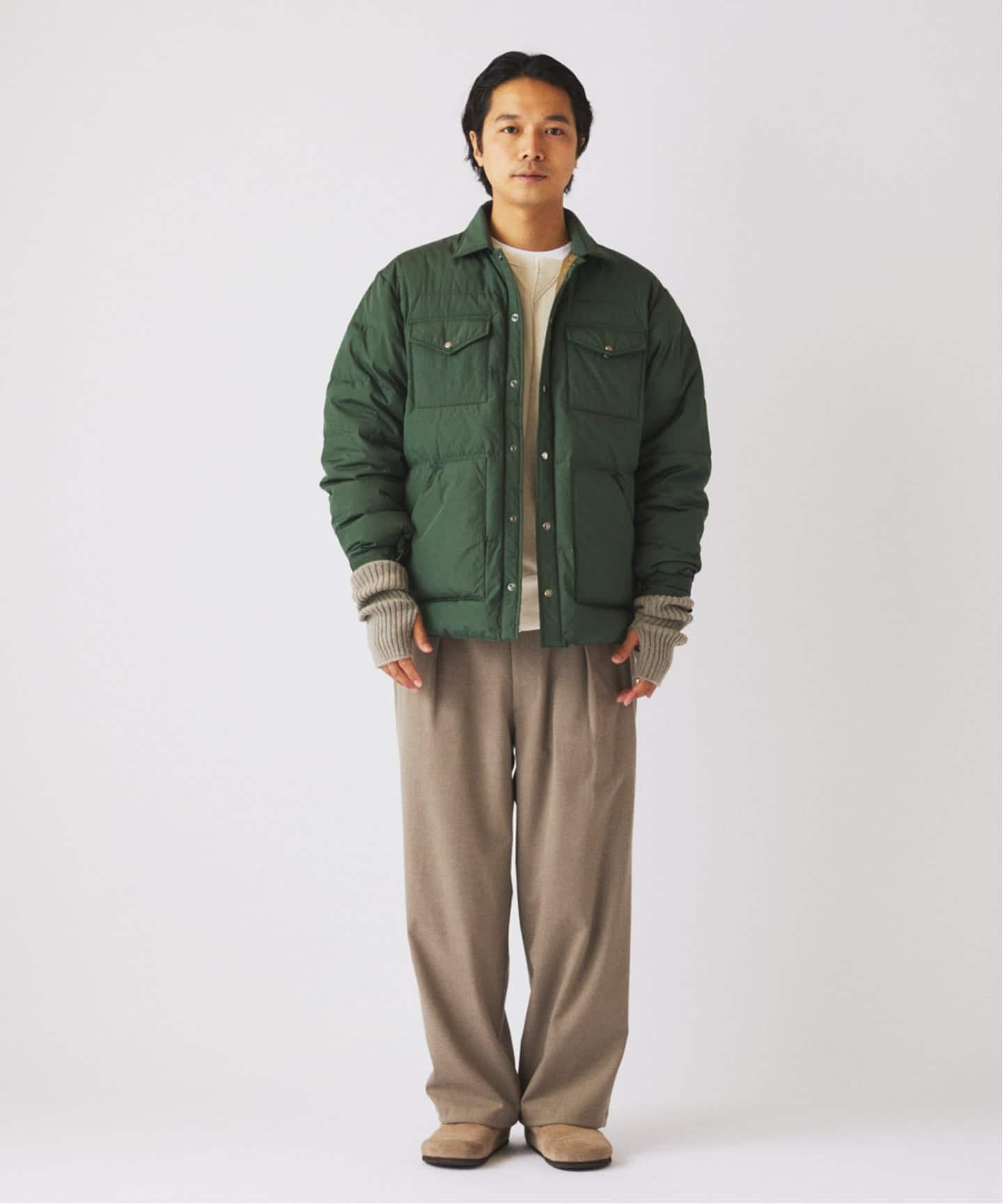 THE NORTH FACE / ノースフェイス スタッフドシャツ ND92532（ダウン