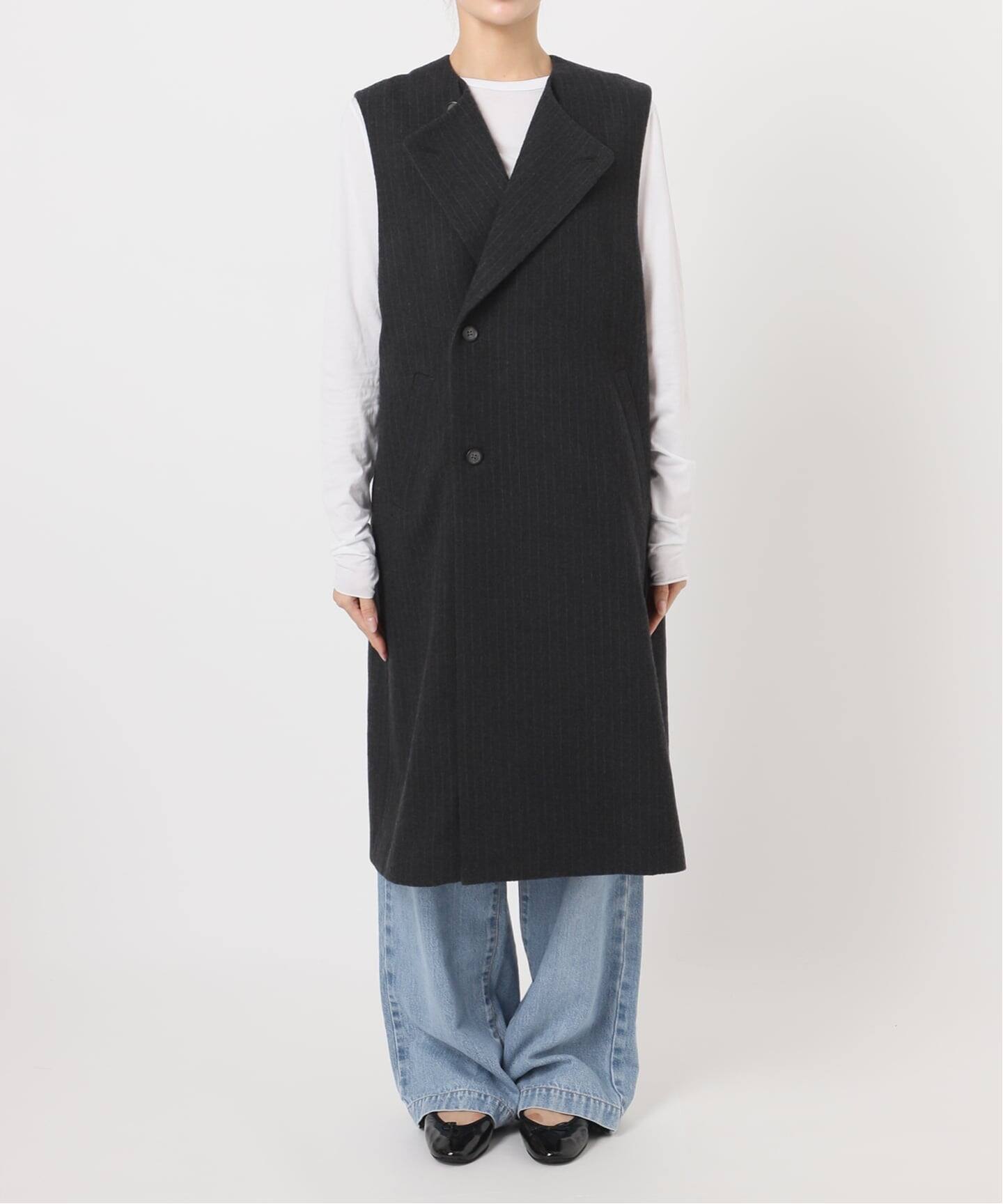 イエナ（IENA）/ヘザーウールロングジレ ヘザーウールロングジレ（ジレ）｜IENA（イエナ）の通販｜BAYCREW'S STORE