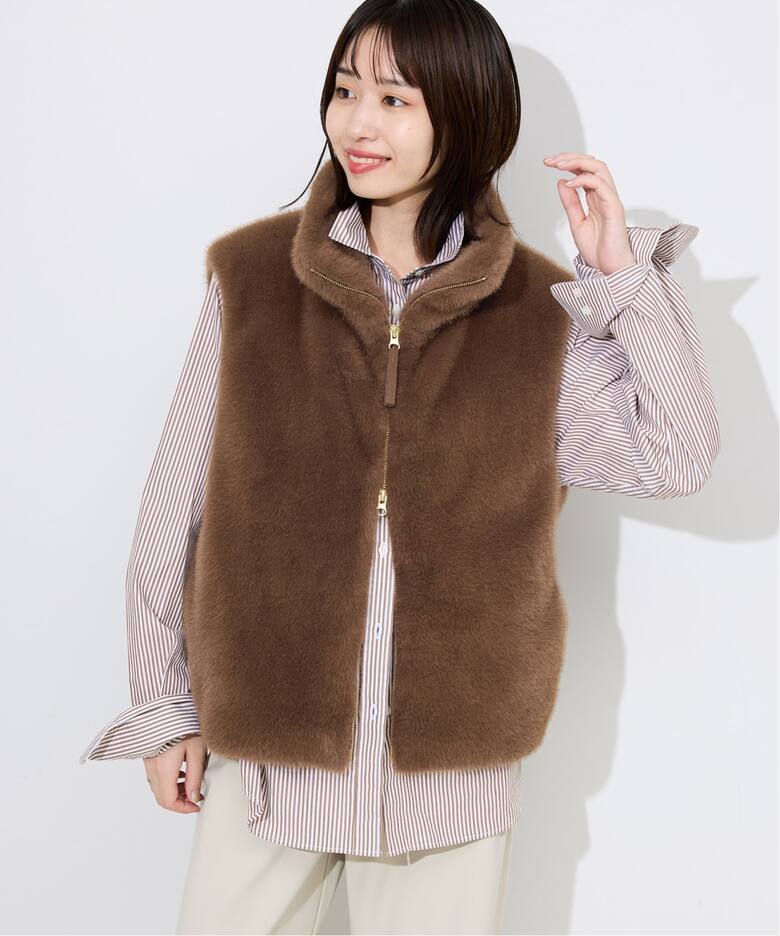 ミンクエコファーベスト（ベスト）｜SLOBE IENA（スローブ イエナ）の通販｜BAYCREW’S STORE