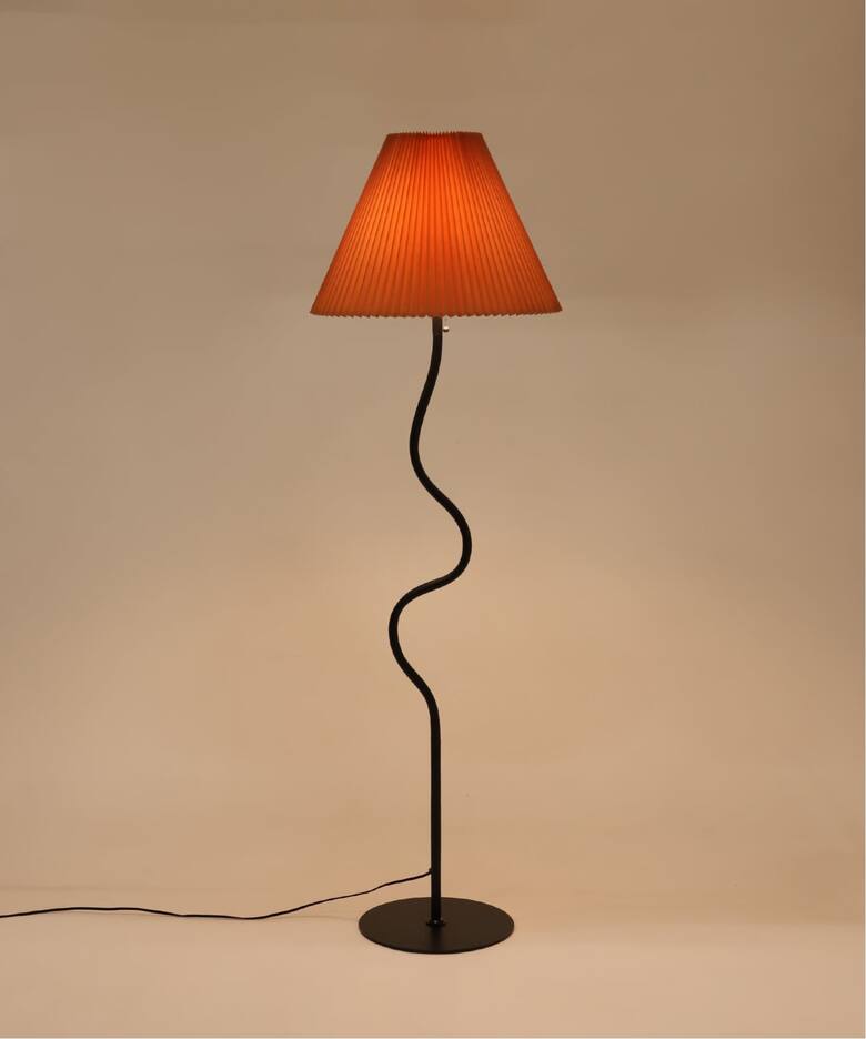WAVY FLOOR LAMP COLOR ウェービー フロアランプ（照明）｜JOURNAL STANDARD FURNITURE（ジャーナル ...