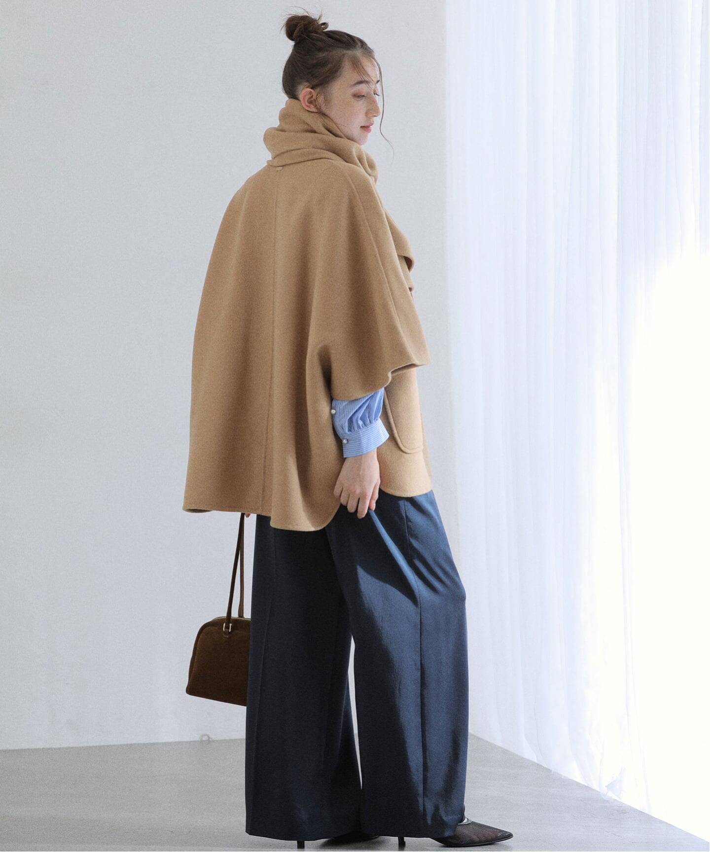 ストールSETポンチョリバーコート（その他ブルゾン／アウター）｜La