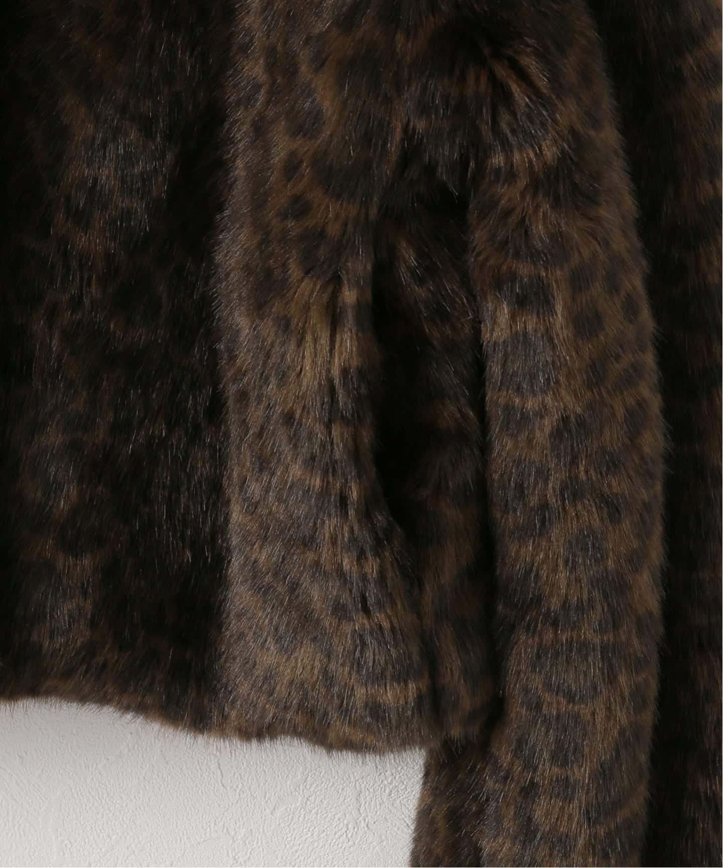 TICCA / ティッカ レオパードファーショートコート（その他ブルゾン