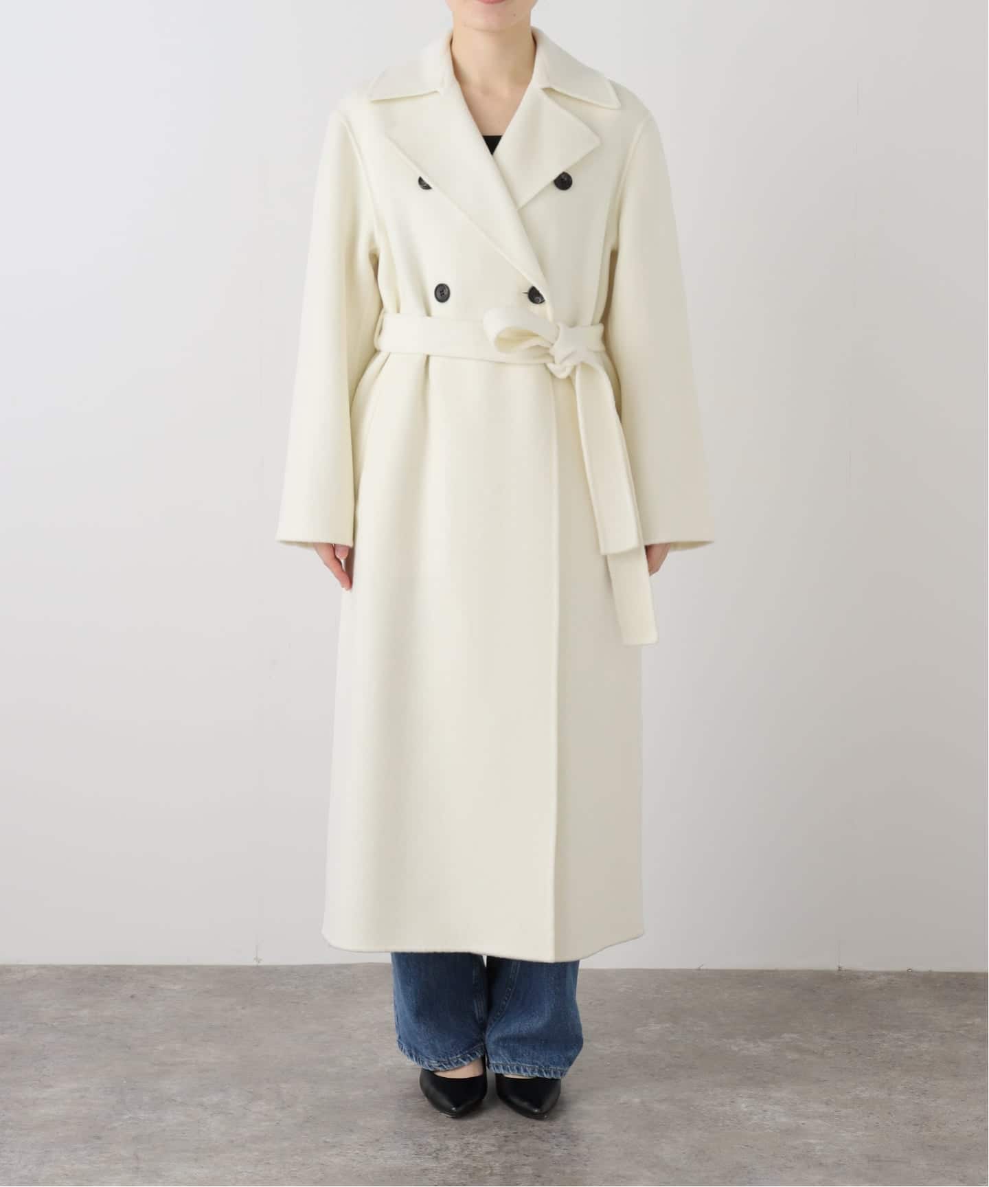 ノーブル（Noble）/ダブルビーバーリバートレンチコート ダブルビーバーリバートレンチコート（その他ブルゾン／アウター