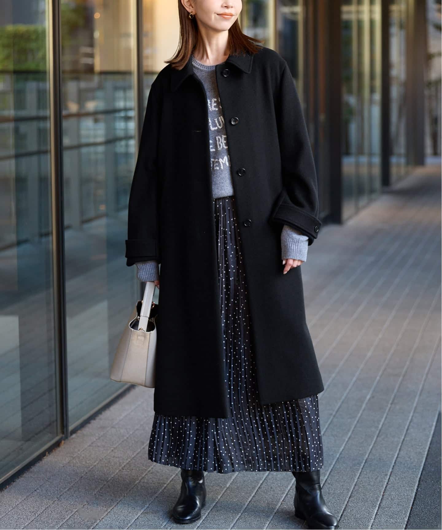 【NEW】スローブ イエナ（SLOBE IENA）/Super100s ステンカラーコート Super100s ステンカラーコート（ステンカラーコート）｜SLOBE IENA