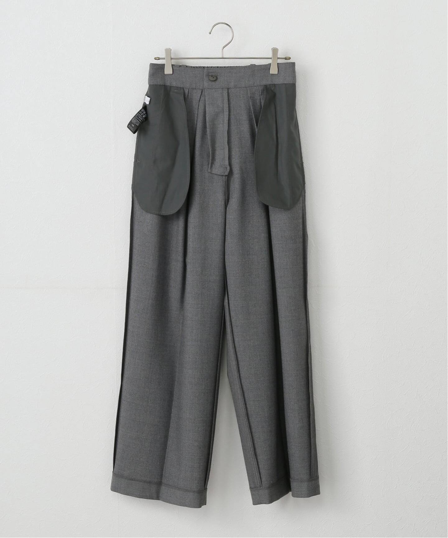 洗える】タックワイドパンツ（スラックス）｜La Totalite（ラ