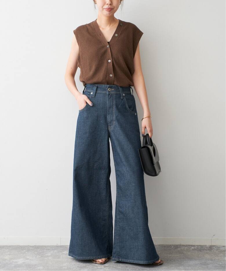 SOMETHING / サムシング 別注LISA SUPER WIDE（デニムパンツ・ジーンズ）｜Spick & Span（スピック＆スパン ...