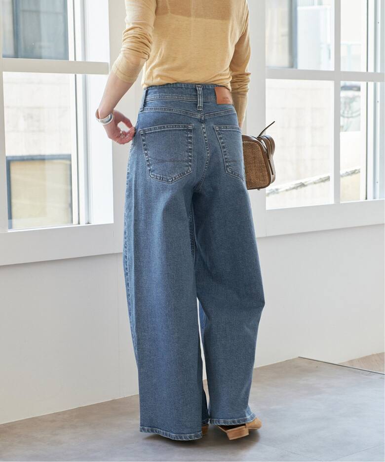 SOMETHING / サムシング 別注LISA SUPER WIDE（デニムパンツ・ジーンズ）｜Spick & Span（スピック＆スパン ...