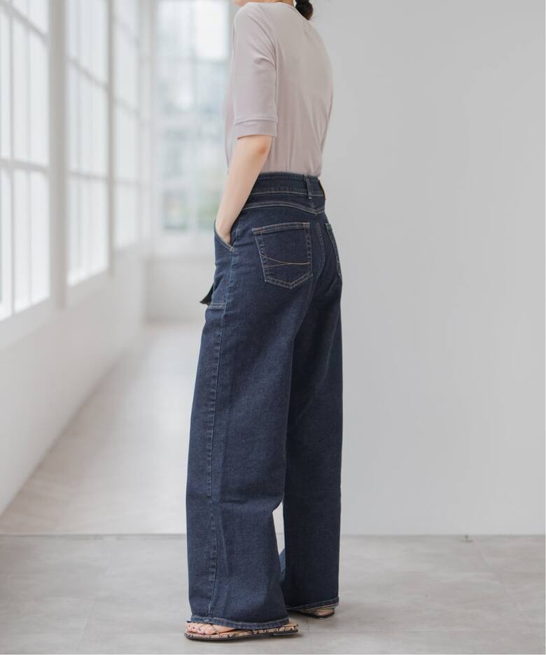 SOMETHING / サムシング 別注LISA WIDE（デニムパンツ・ジーンズ）｜Spick and Span（スピック＆スパン）の通販 ...