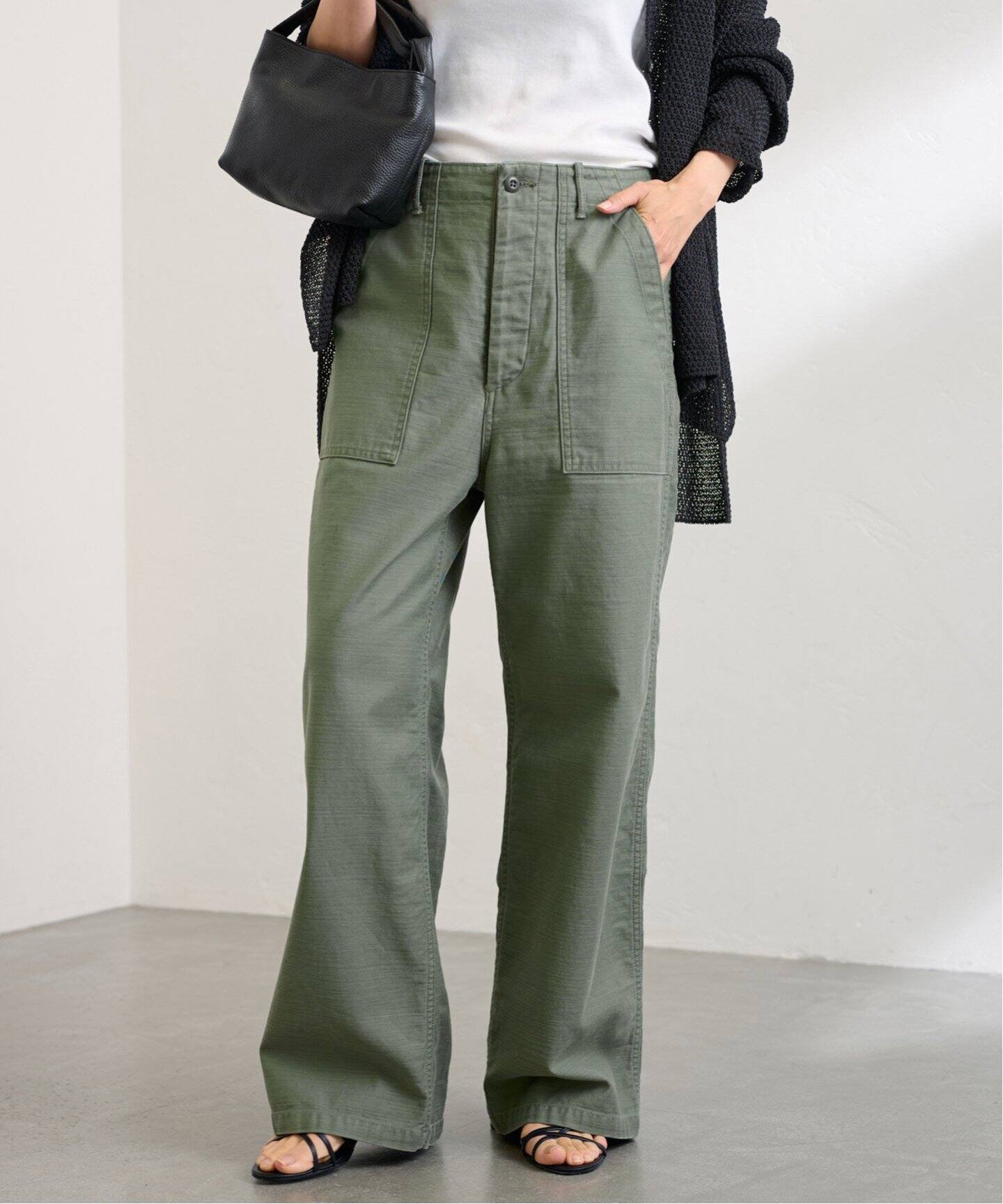 ≪追加≫バックサテンベイカーパンツ（カーゴパンツ）｜FRAMeWORK（フレームワーク）の通販｜BAYCREW’S STORE