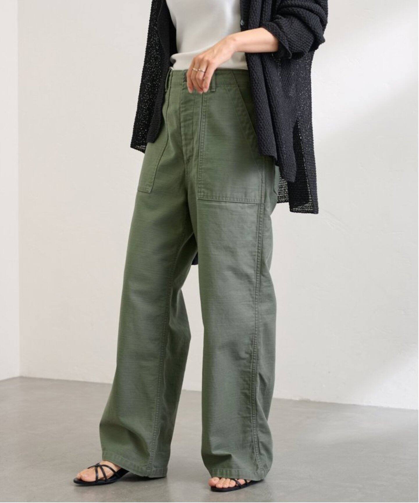 ≪追加≫バックサテンベイカーパンツ2（カーゴパンツ）｜FRAMeWORK（フレームワーク）の通販｜BAYCREW’S STORE